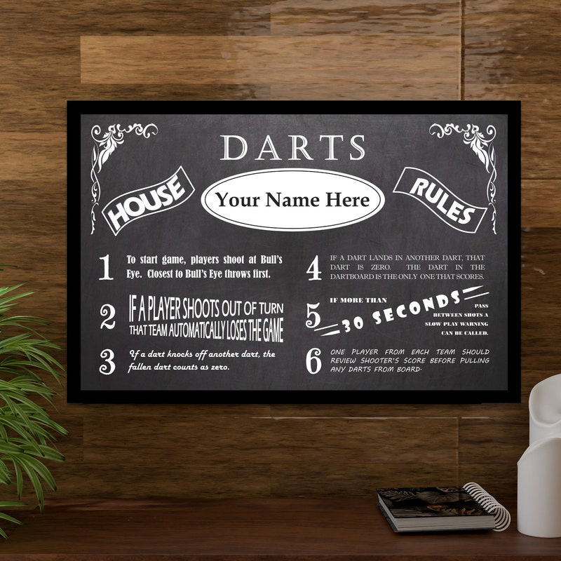 Vintage Dart Board - Etsy