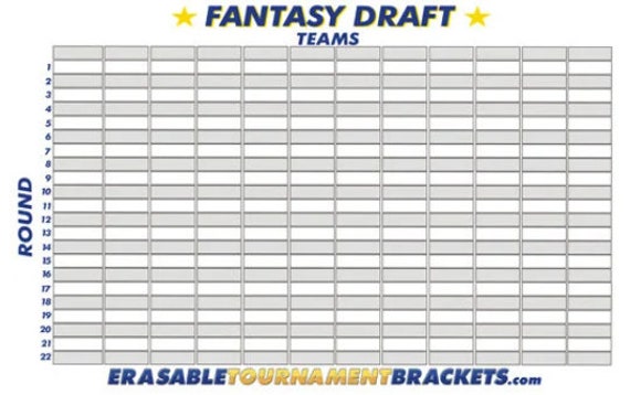 Printable Nfl Draft Board