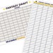 2023 FANTASY FOOTBALL PRINTABLE Draft Kit Board Instant Download twin ...