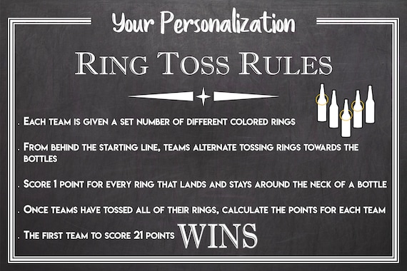 Ring Toss Rules