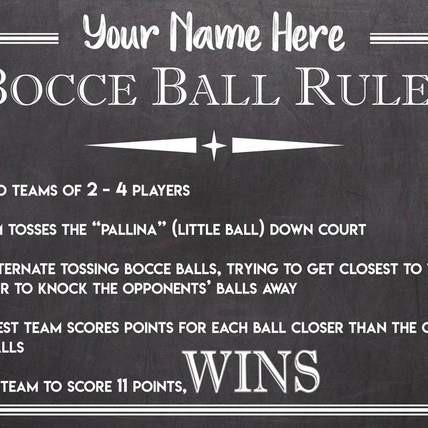 Bocce - Etsy