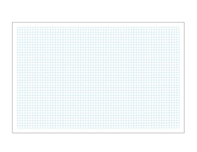 Large Reusable Laminated Grid Graph Paper Perfect for Home, Kitchen ...