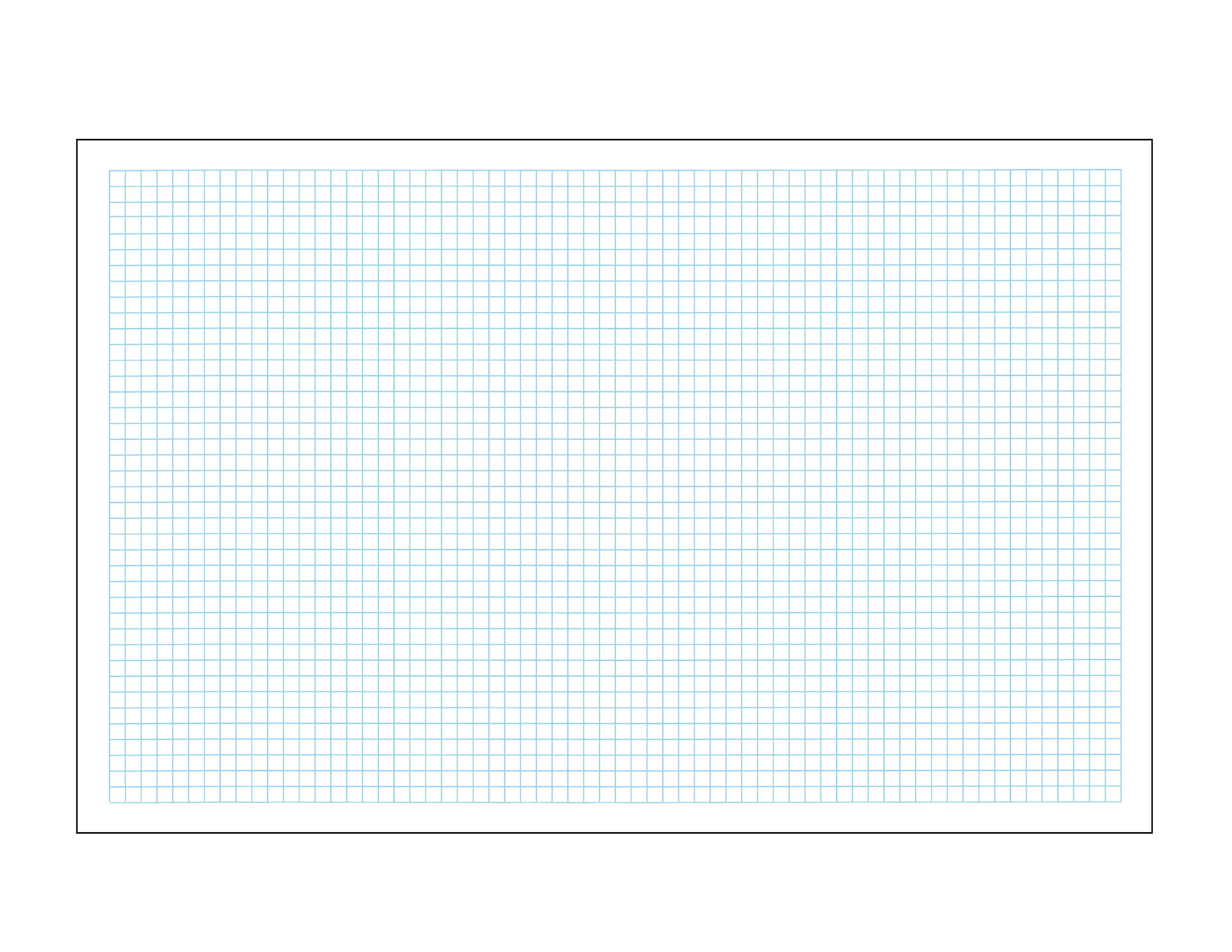 Large Reusable Laminated Grid Graph Paper Perfect for Home, Kitchen ...