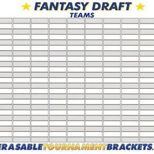 2023 FANTASY FOOTBALL PRINTABLE Draft Kit Board Instant Download twin ...