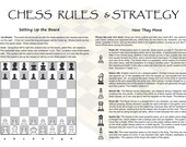 Chess Set Rules & Piece Move Strategy Cheat Sheet Laminated - Etsy