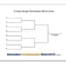 Erasable Tournament Bracket 8 Player/team Single Elimination Blind Draw ...