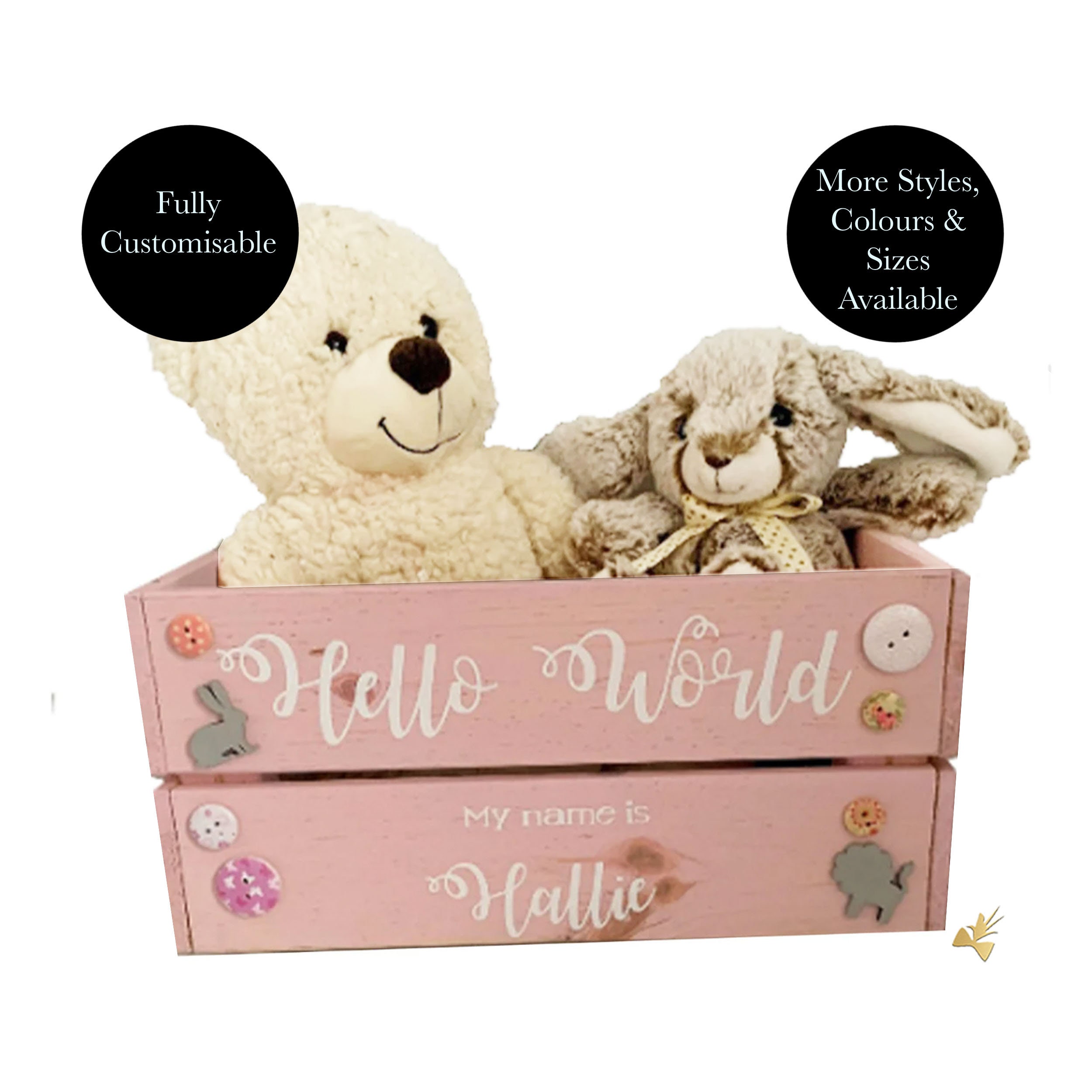 Personalised Wood Baby Memory Box Baby Memory Box - Etsy UK