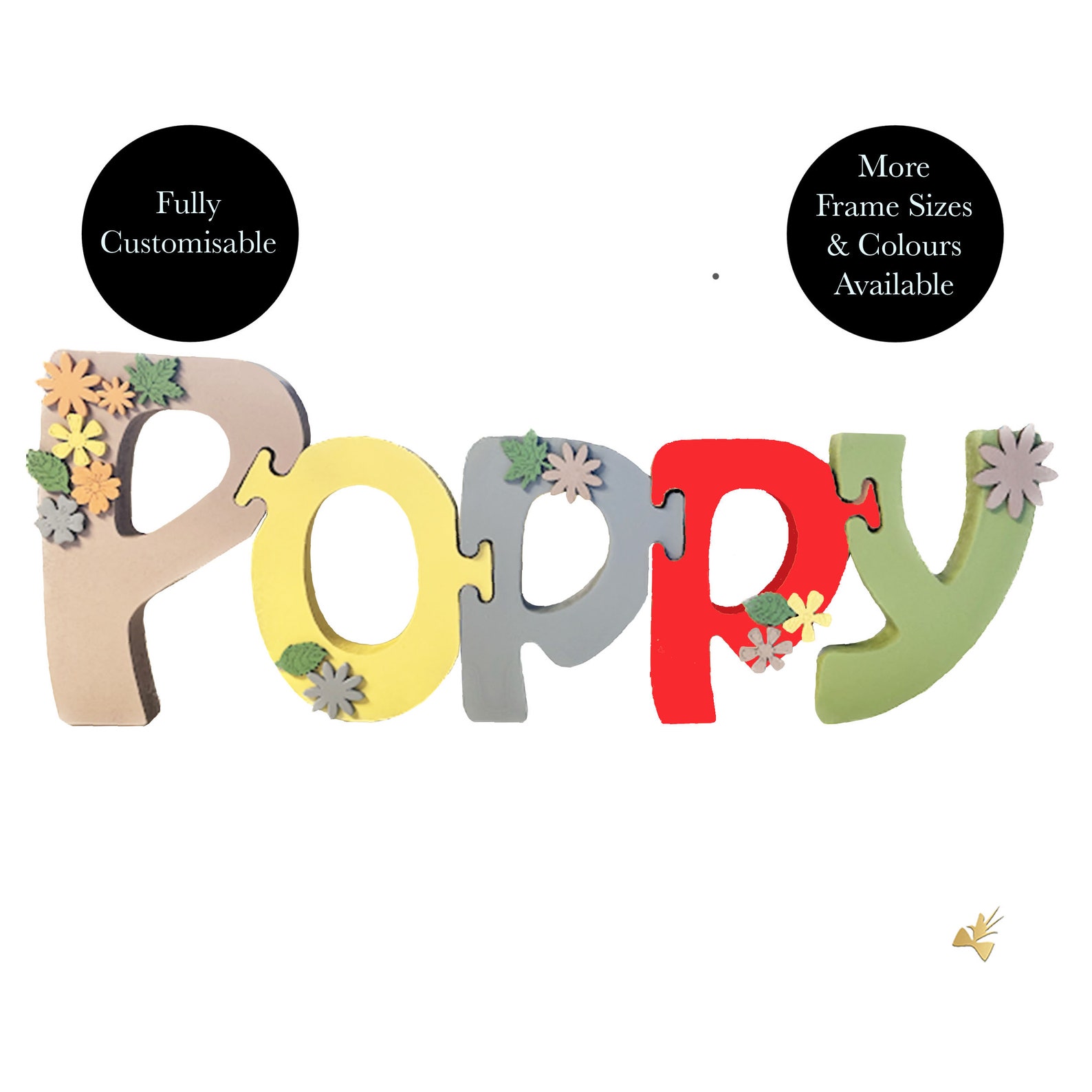 Wooden Name Puzzle Laser Cut Name Sign Name Jigsaw Jigsaw - Etsy UK