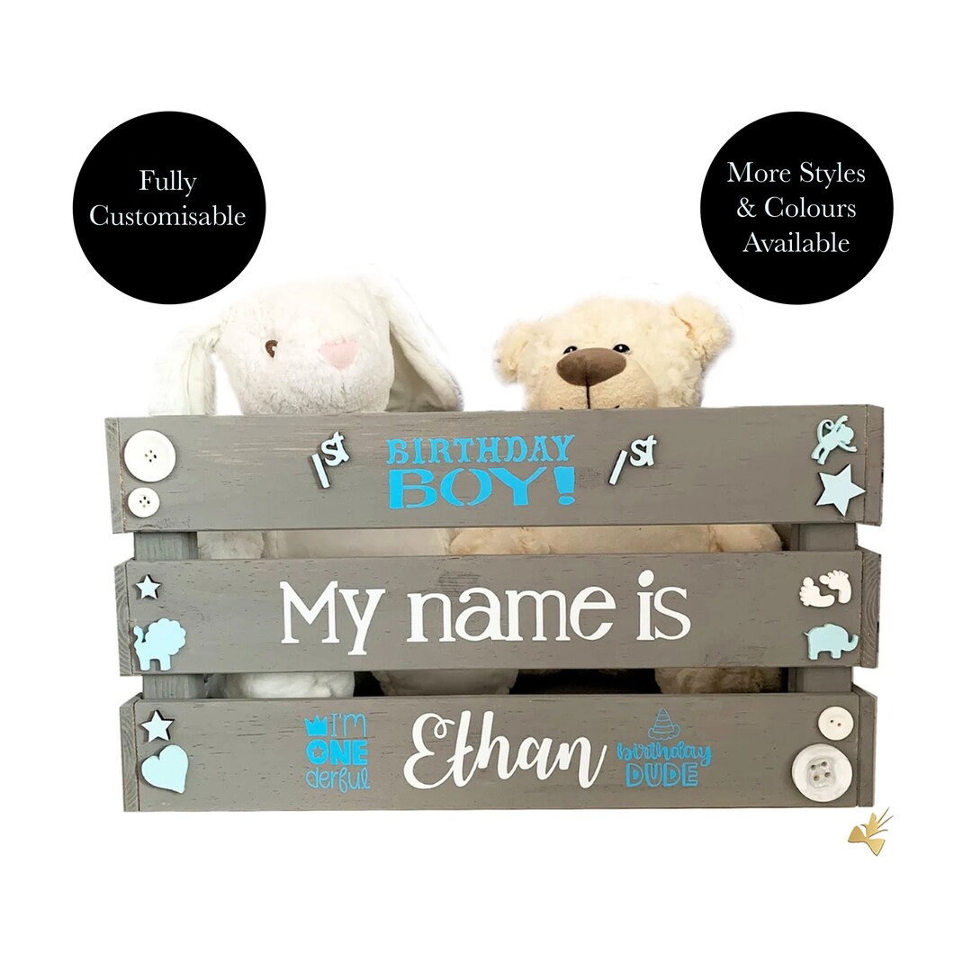Someone is One Birthday Gift Box First Birthday Gift Box - Etsy