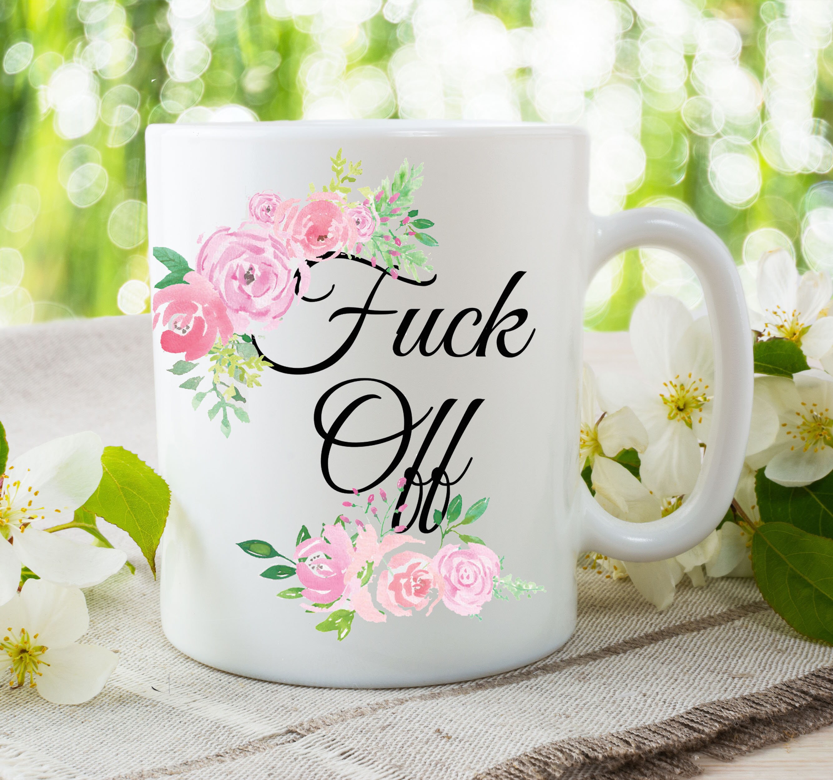 Swearing Enamel Mug, Sarcastic Mug, Rude Gifts, Rude Mug, Profanity Mug ...