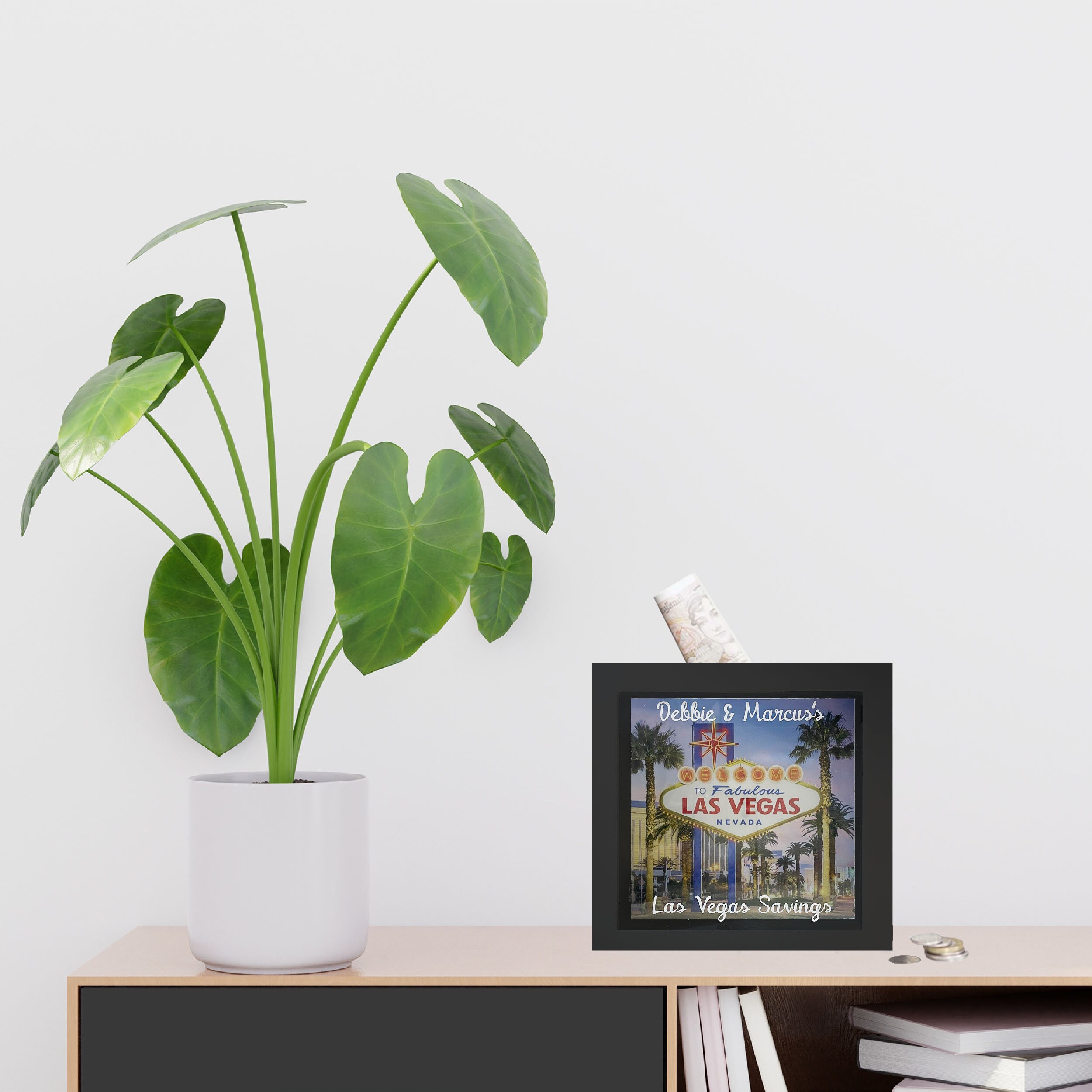 Personalised Money Box Frame Custom Photo Money Boxes | Etsy UK