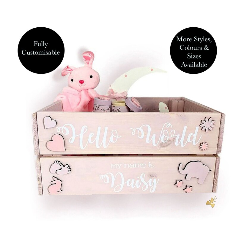 New Baby Gift Basket New Baby Gift Box Baby Memory Box - Etsy UK