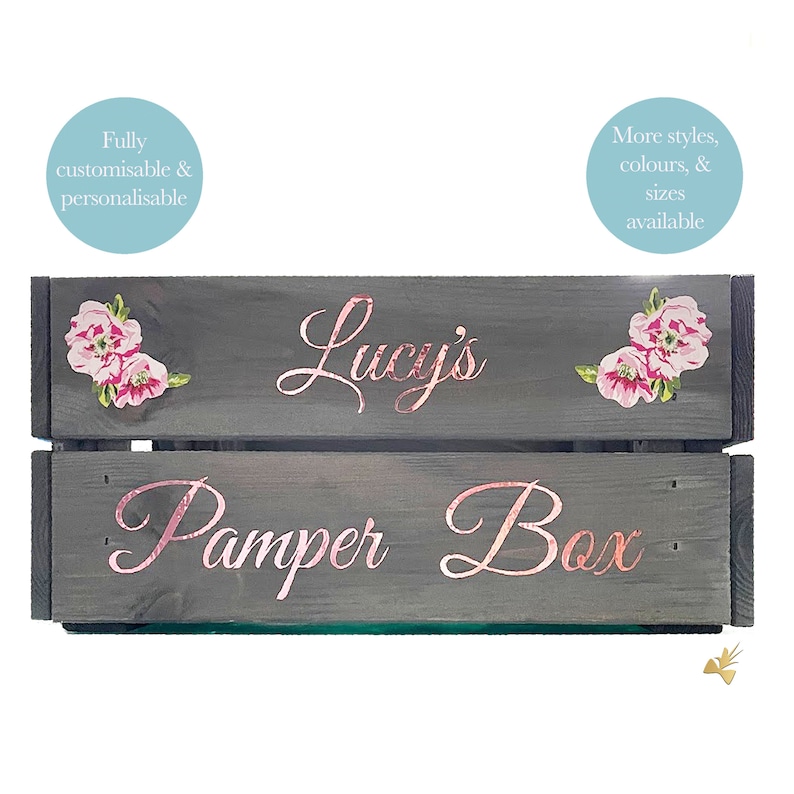 Personalised Self Care Box, Personalised Pamper Box, Personalised ...