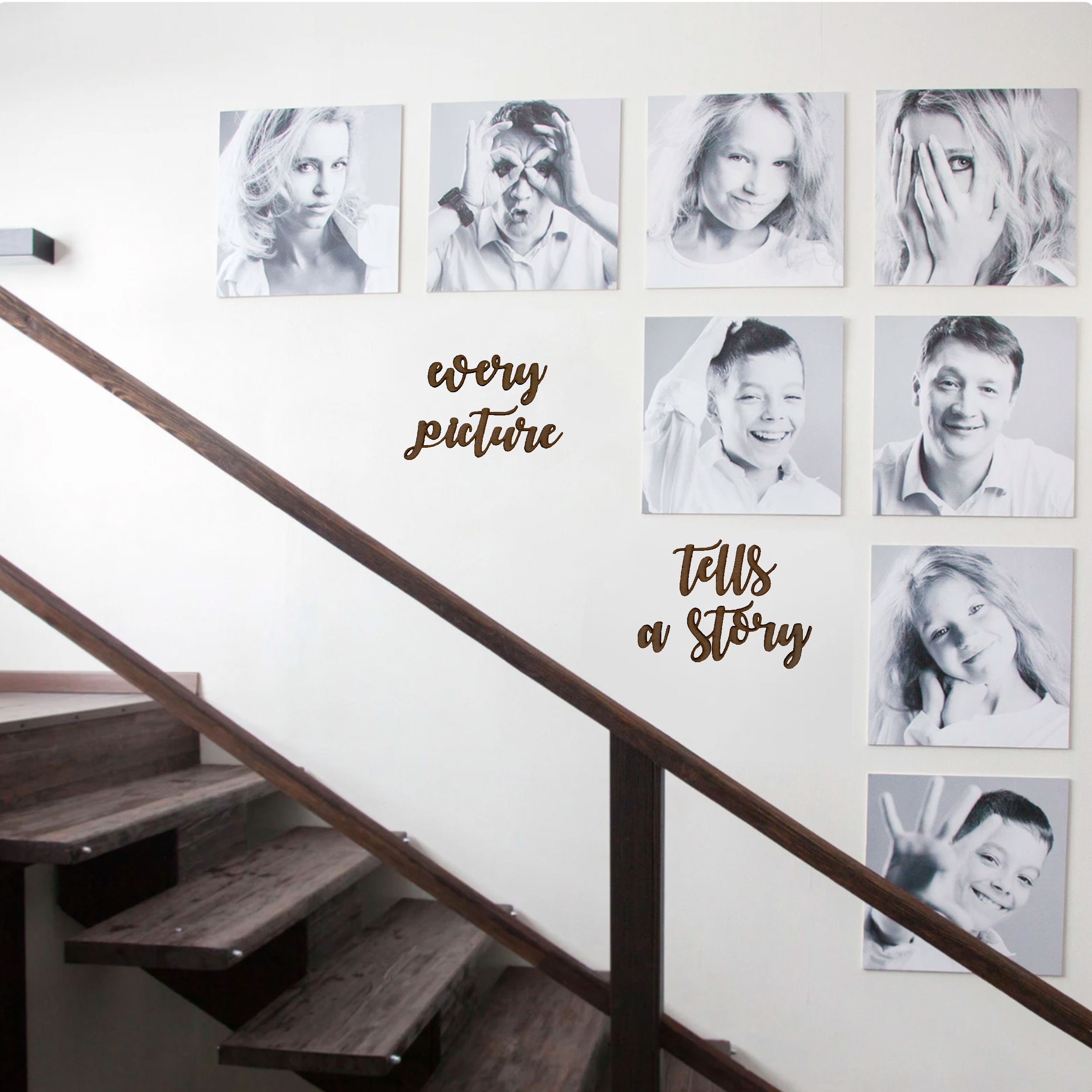 Every Picture Tells a Story Wooden Words Gallery Wall Sign - Etsy UK