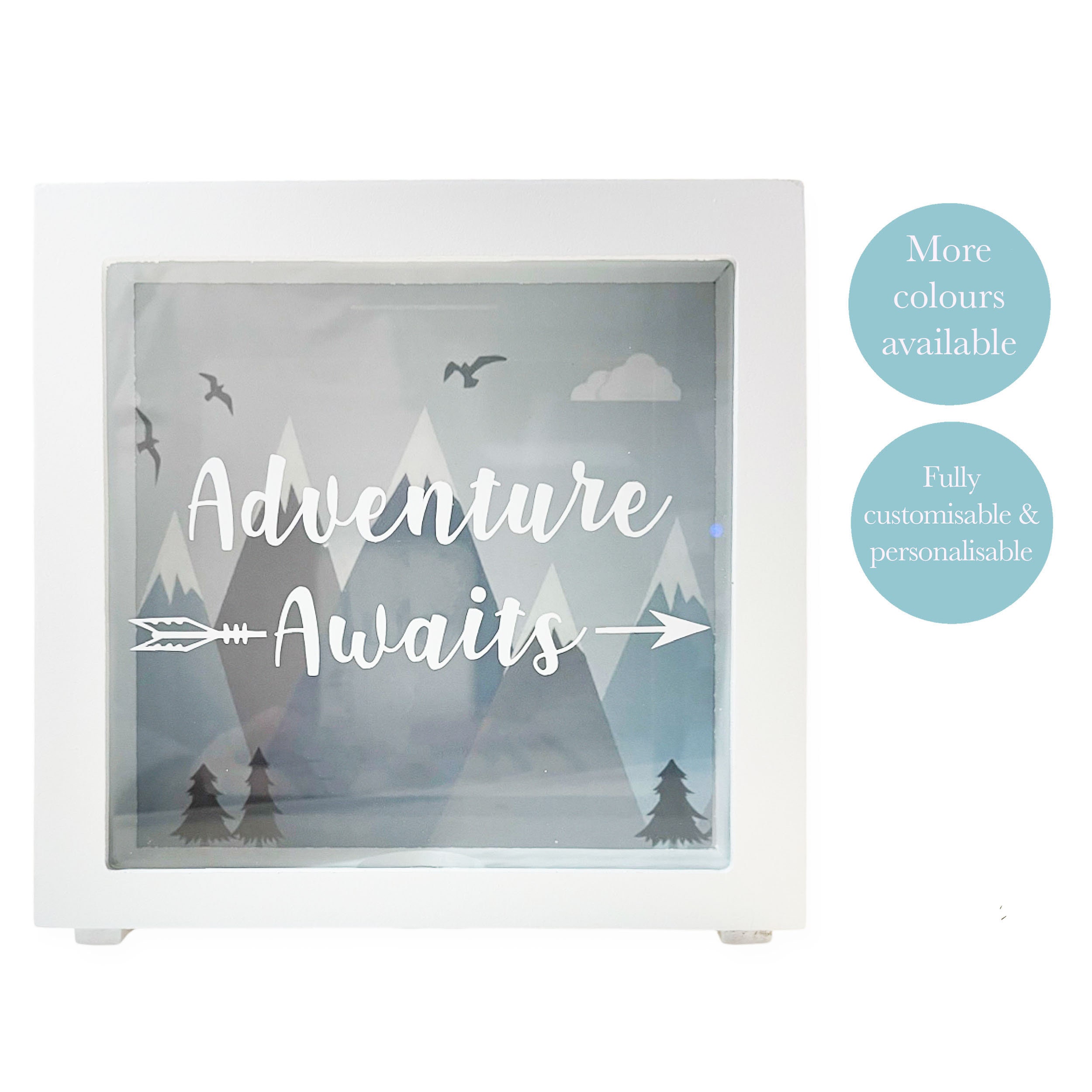 Personalised Money Box Frame Custom Photo Money Boxes | Etsy UK