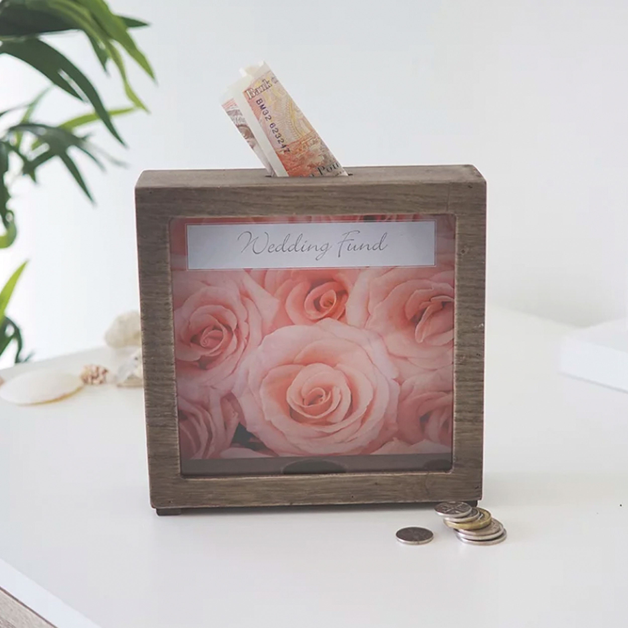 Personalised Money Box Frame Custom Photo Money Boxes | Etsy UK