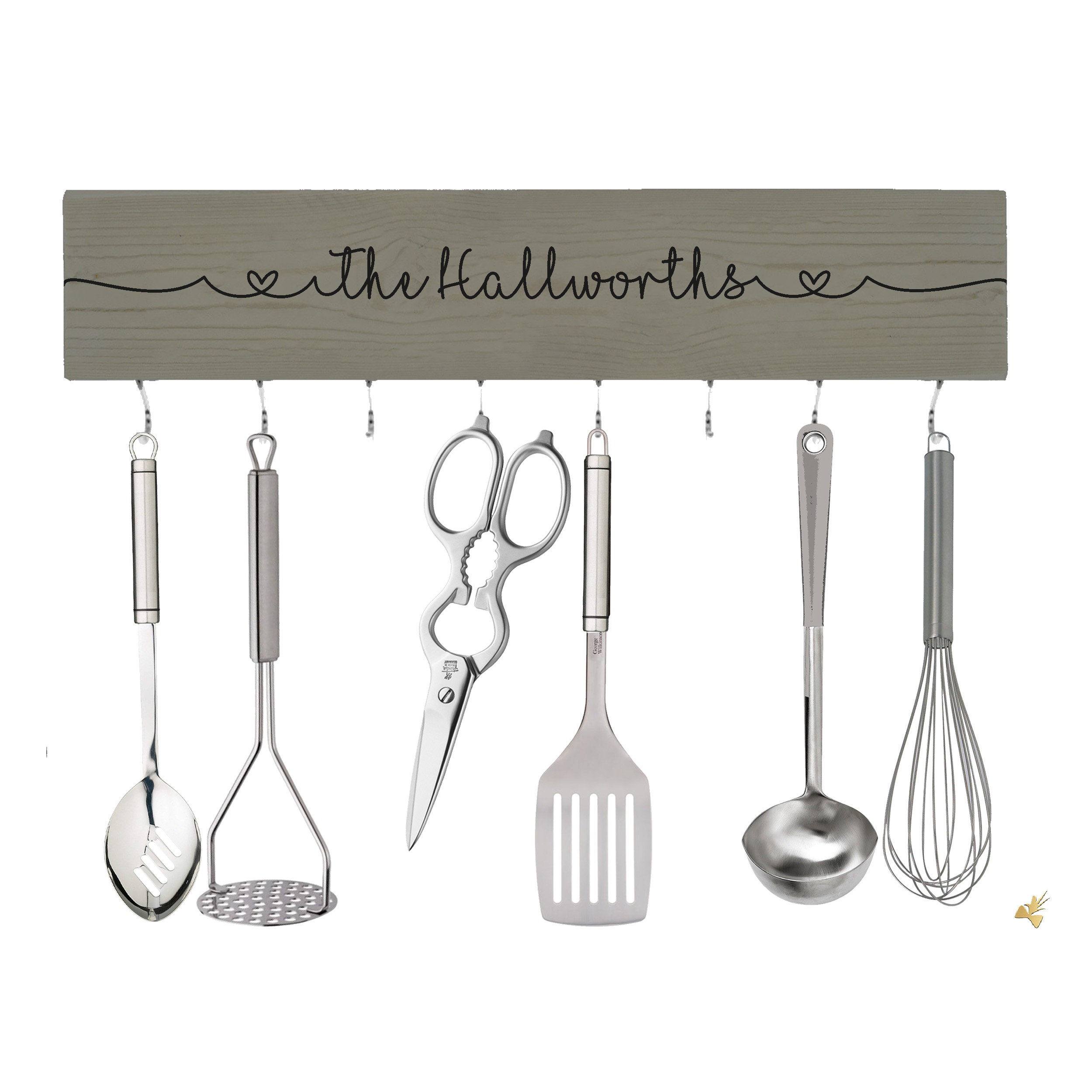 Personalised Kitchen Utensil Hanger Custom Kitchen Utensil - Etsy UK