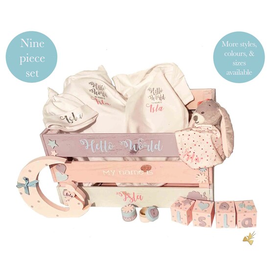 Baby Hamper Gift Set Baby Gift Set Hamper Baby Shower | Etsy UK