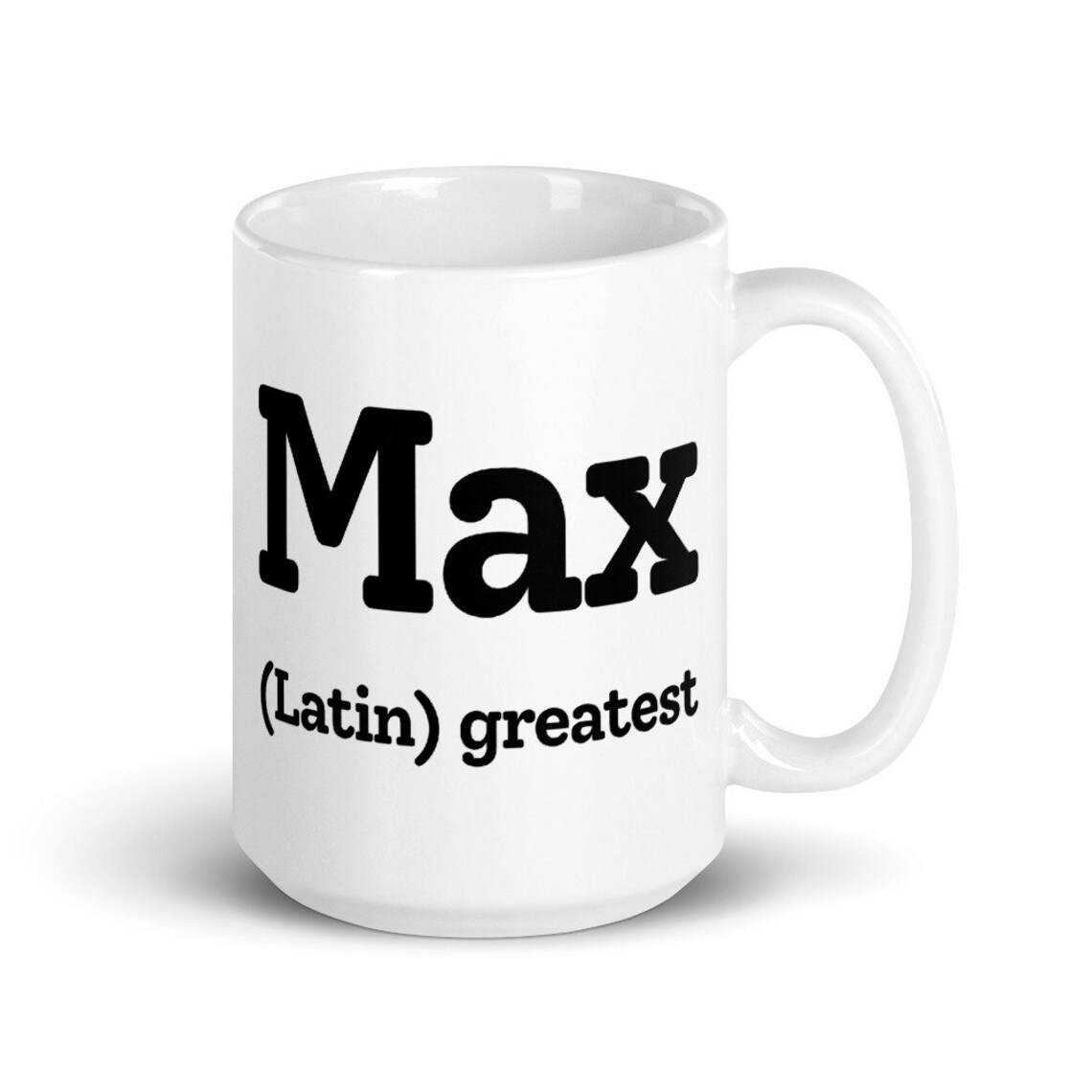 Max Name Meaning Mug, Birthday Gift for Him, Son Dad Uncle Brother ...