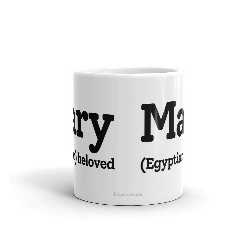 Mary Mug, Mary Gift, Mary Name Meaning, Personalized Birthday Gift ...