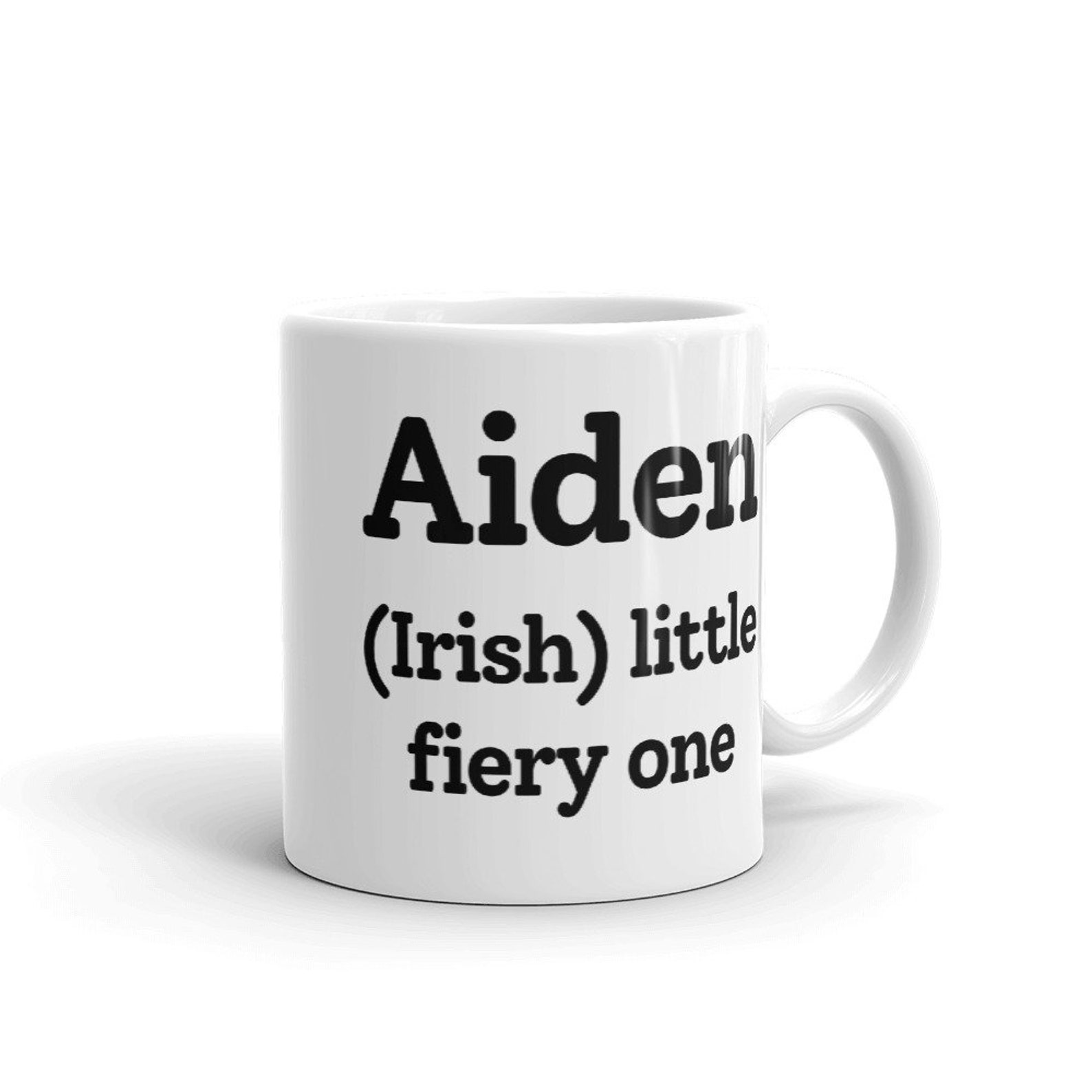 Aiden Name Meaning Mug, Birthday Gift for Him, Son Dad Uncle Brother ...