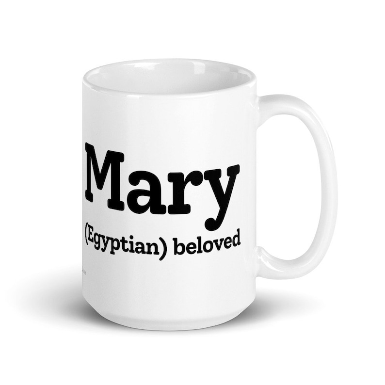 Mary Mug Mary Gift Mary Name Meaning Personalized Birthday - Etsy
