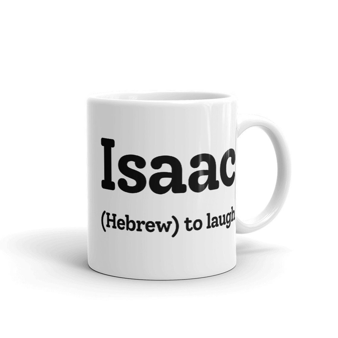 Isaac Name Meaning Mug, Birthday Gift for Him, Son Dad Uncle Brother ...