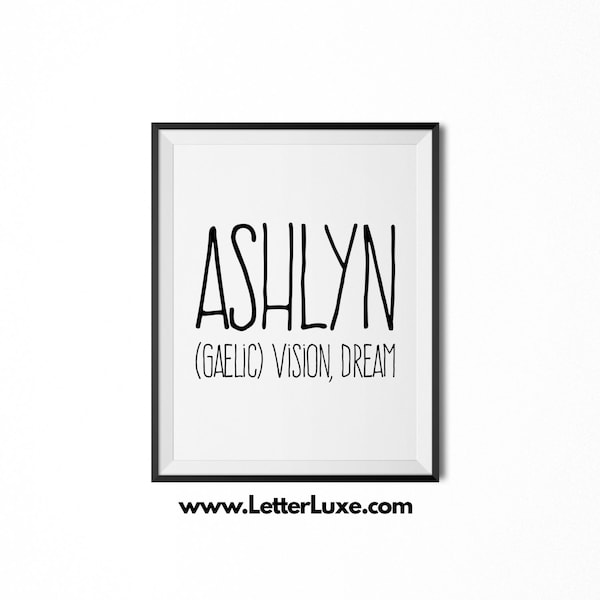 Ashlyn - Etsy