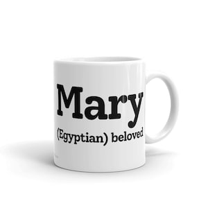 Mary Mug, Mary Gift, Mary Name Meaning, Personalized Birthday Gift ...