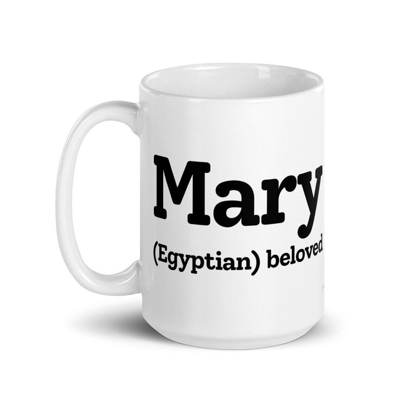 Mary Mug Mary Gift Mary Name Meaning Personalized Birthday - Etsy