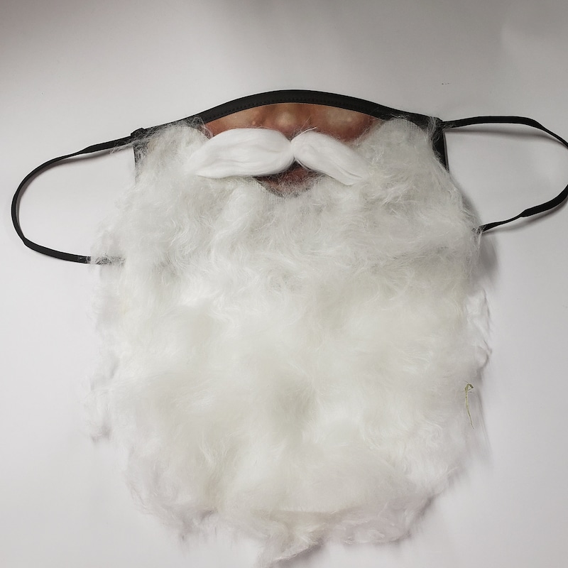 Santa Mask - Etsy