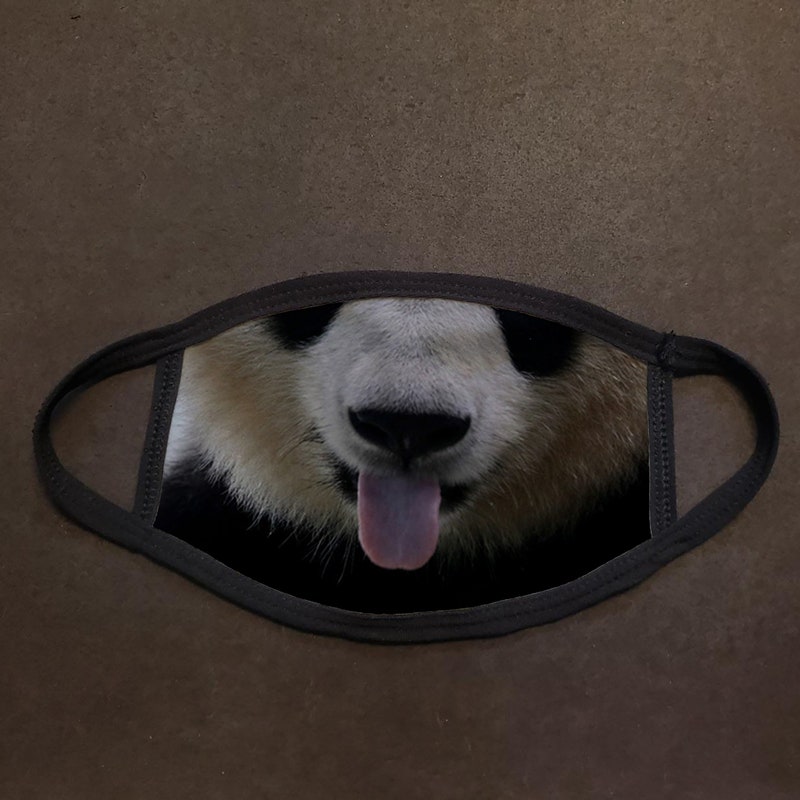Panda Mask - Etsy