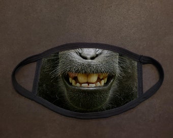 Monkey Face Mask - Etsy
