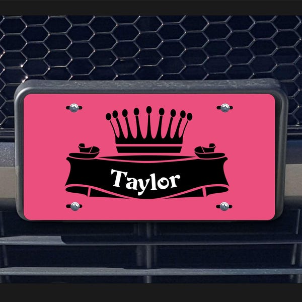 Crown License Plate - Etsy