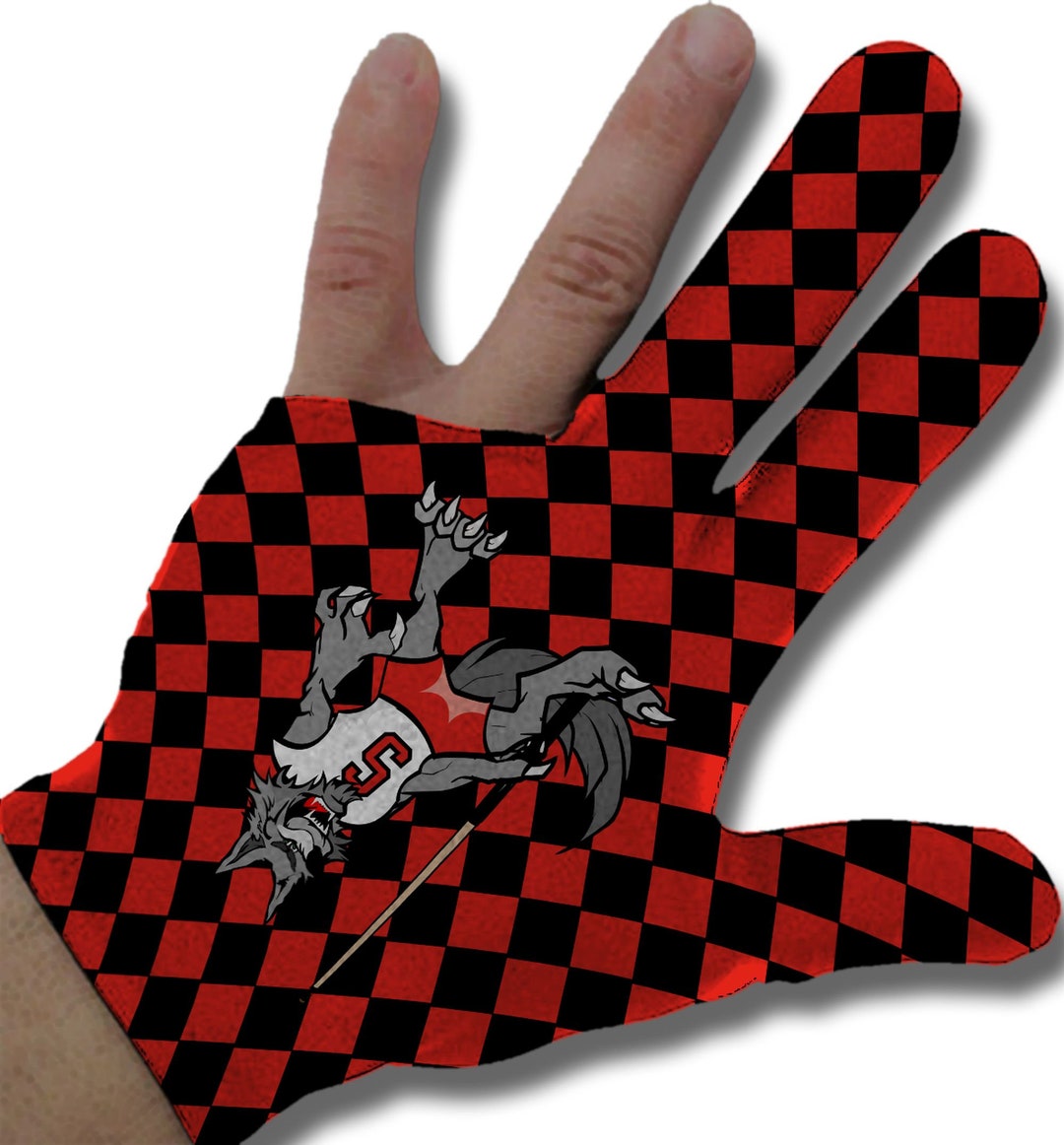 Cue Wolf Billiard Glove - Etsy