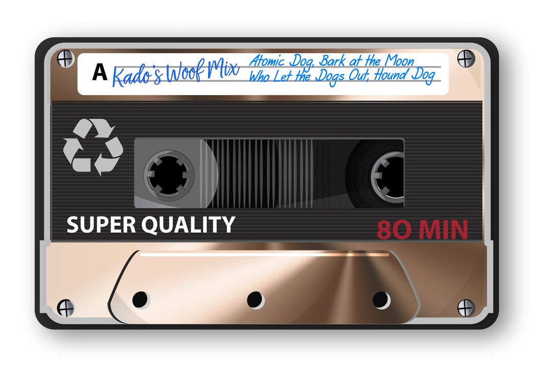 Personalized "mixtape" Dog Food Mat - Etsy