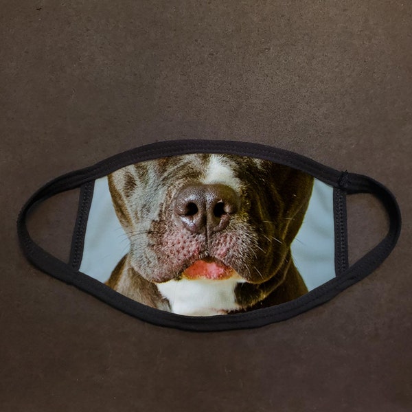 Pitbull Face - Etsy