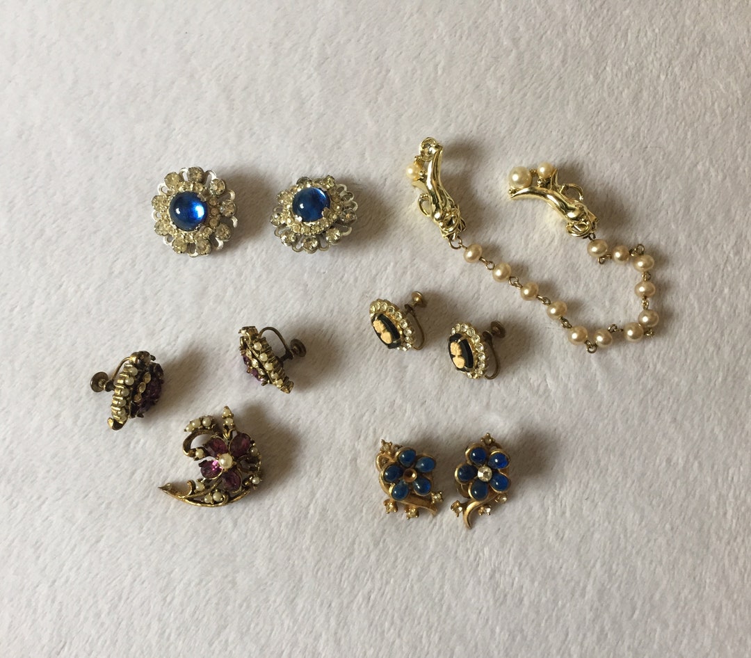 Mismatch Vintage Jewelry Pieces - Etsy