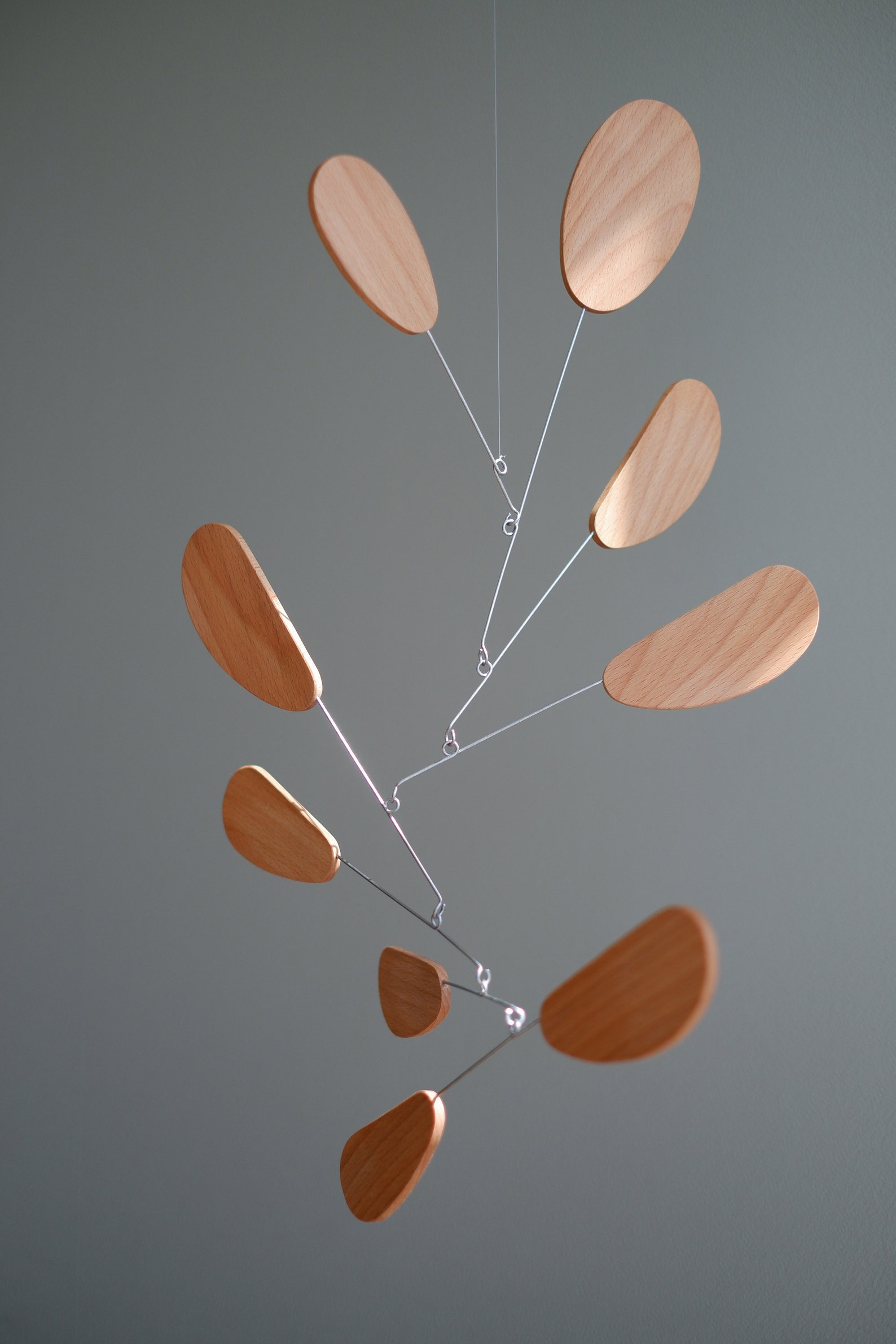 Kinetic mobile Hanging mobile Art for home decor with | Etsy