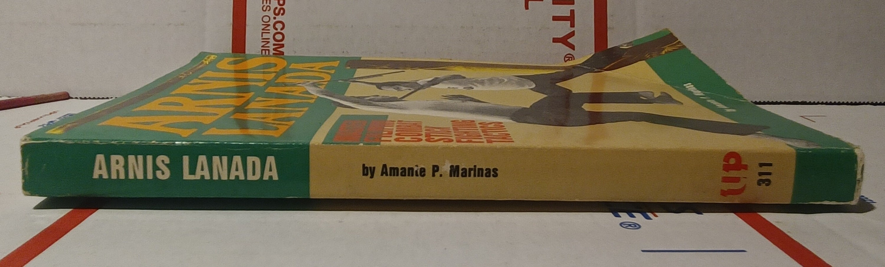 VTG Arnis Lanada Master Filipino Combat Stick Fighting Tactics Book I ...