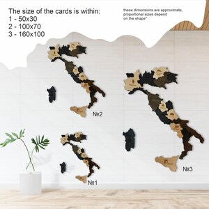 Italy Wood Map, Wood Wall Art, Italy Map Wall Art, Custom Map, Italy ...