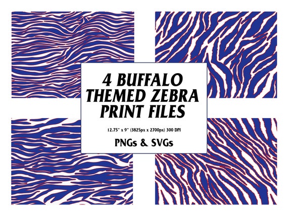 Buffalo Zubaz Digital Download SVG PNG Sublimation - Etsy