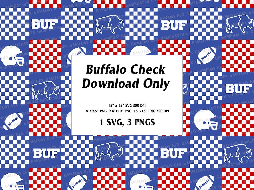 Buffalo Check Digital Download | SVG PNG | Sublimation, Digital Art ...