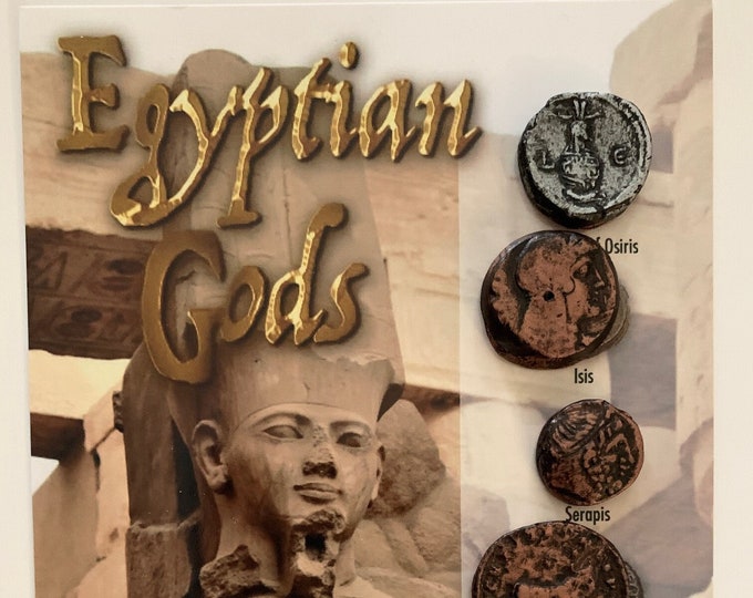 Egyptian Gods Coin Set - Etsy