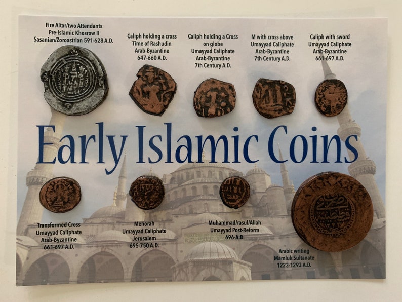 Early Islamic Coin Set Replicas - Etsy