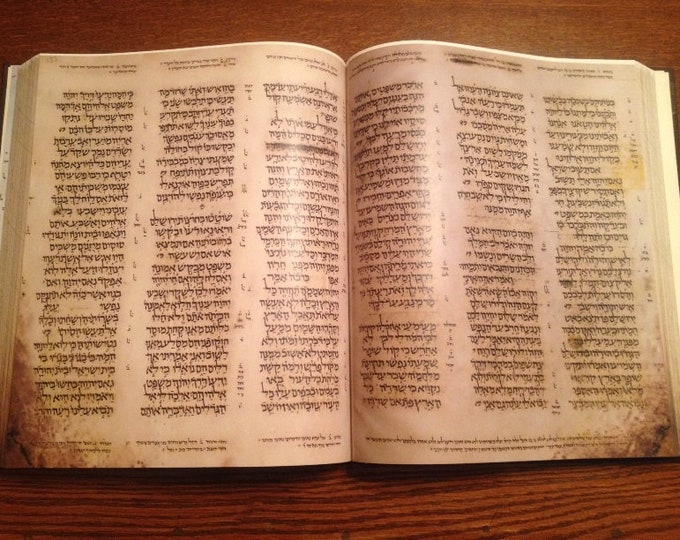 Aleppo Codex Facsimile - Etsy