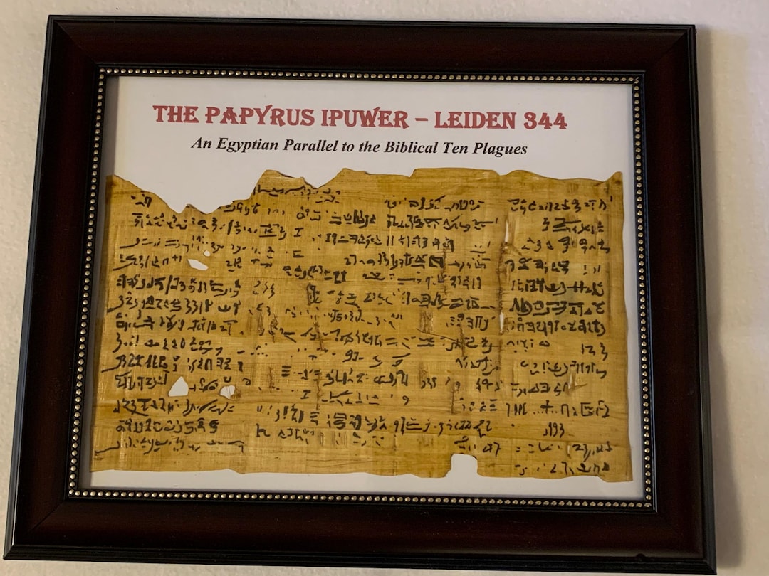 Ipuwer Papyrus Recreation - Etsy