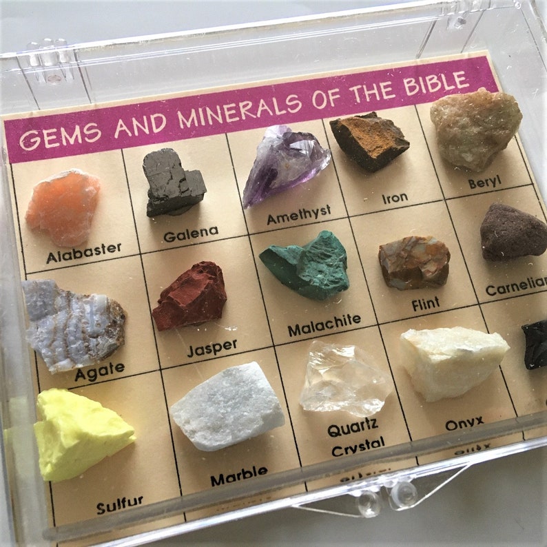 Gems and Minerals of the Bible | Etsy