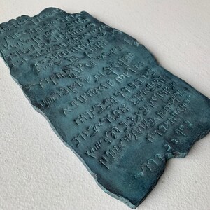 Copper Scroll Recreation - Etsy