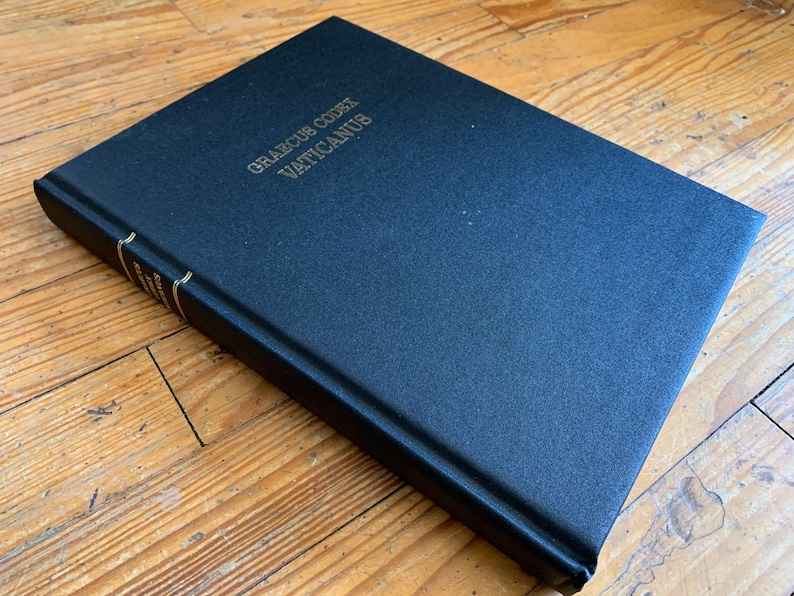 Codex Vaticanus New Testament Facsimile - Etsy